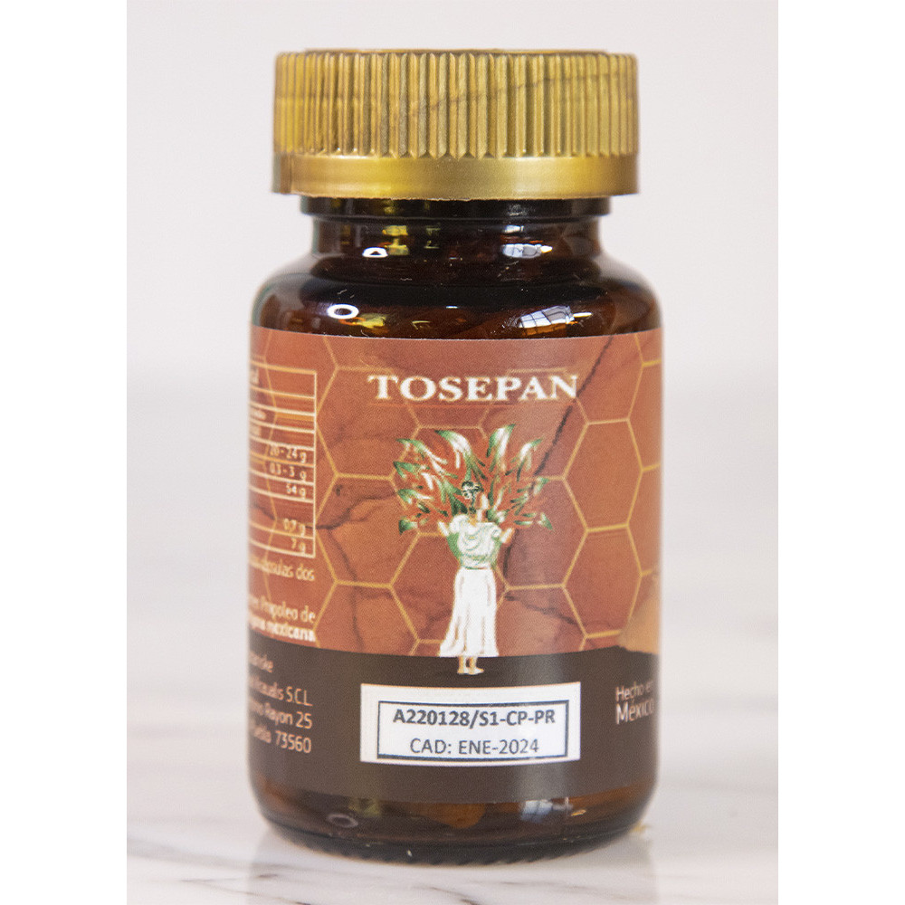 Cápsulas de Propóleo 130 Capsulas | Tosepan Kajfen