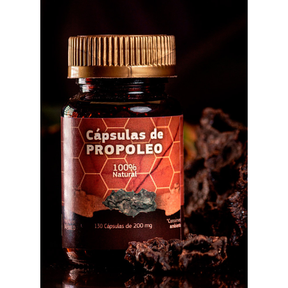 Cápsulas de Propóleo 130 Capsulas | Tosepan Kajfen